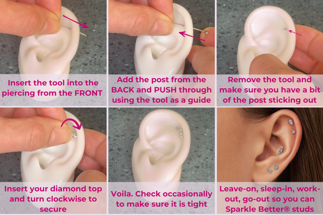 How to: Flat Back Stud Insertion Tool – Seed2Stone.com